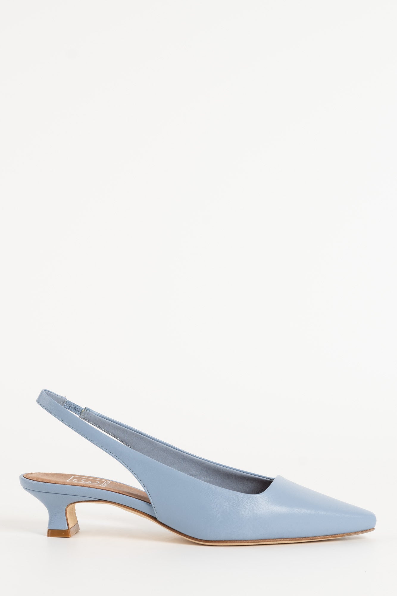Slingback Pump Bria | Light Blue Nappa Leather