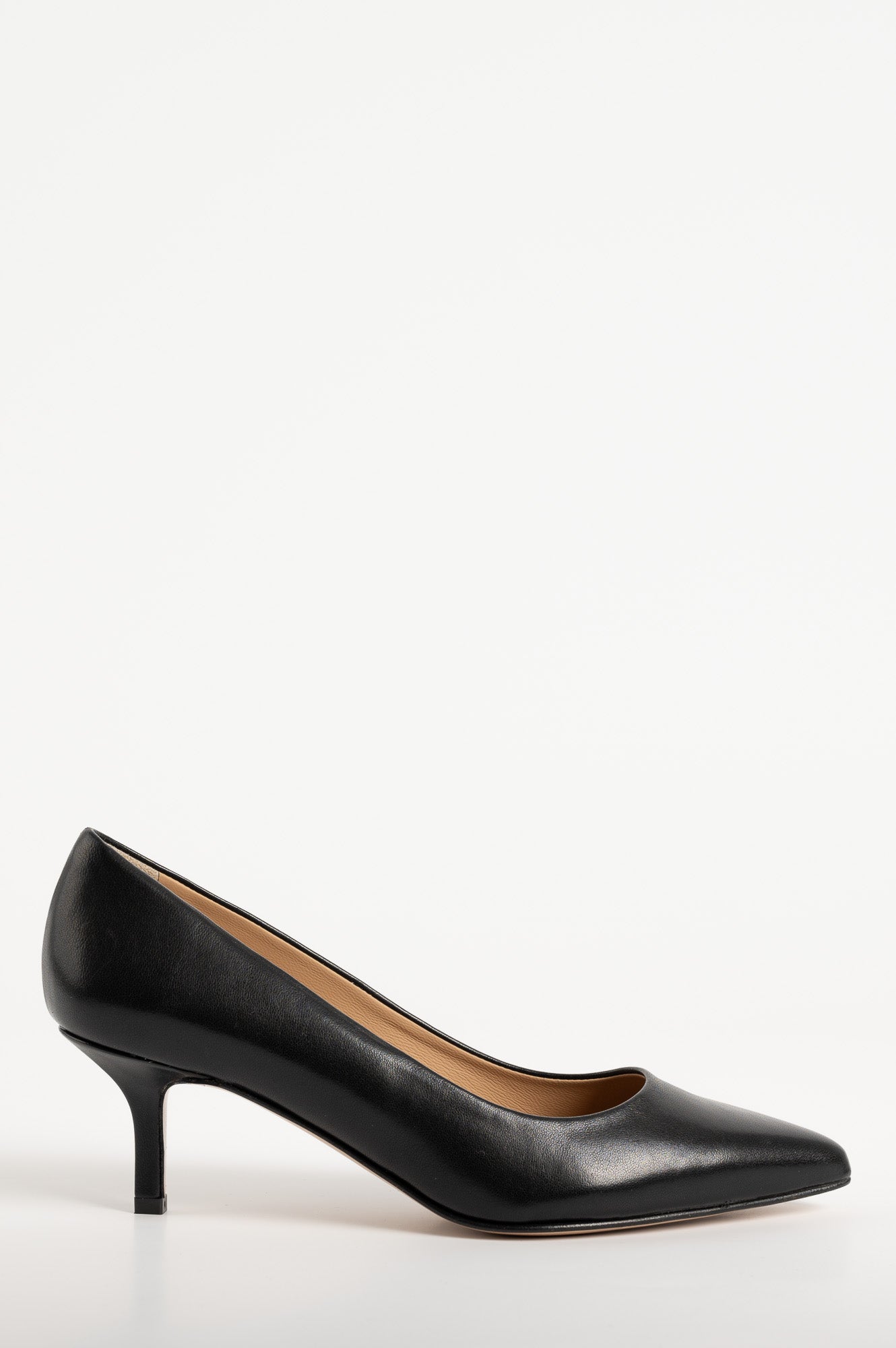 Classic Pump Stiletto 6cm | Black Nappa Leather