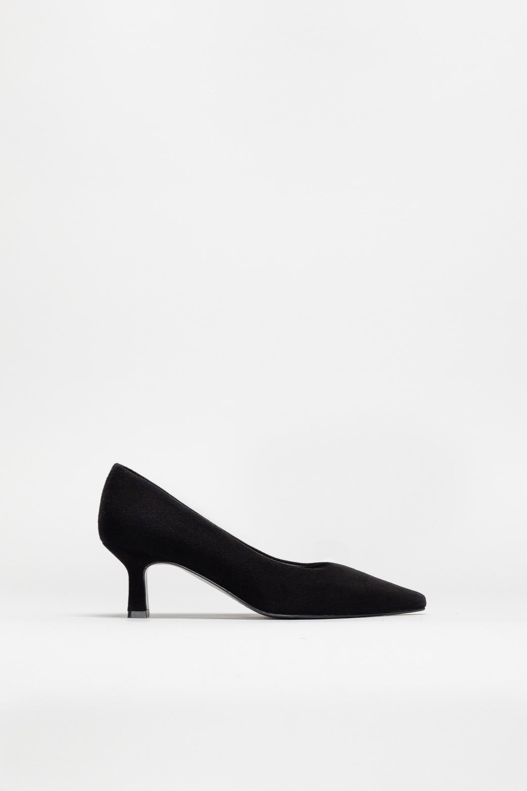 Pump Bria | Elegant Black Suede, Made in Italy | CC Shoes