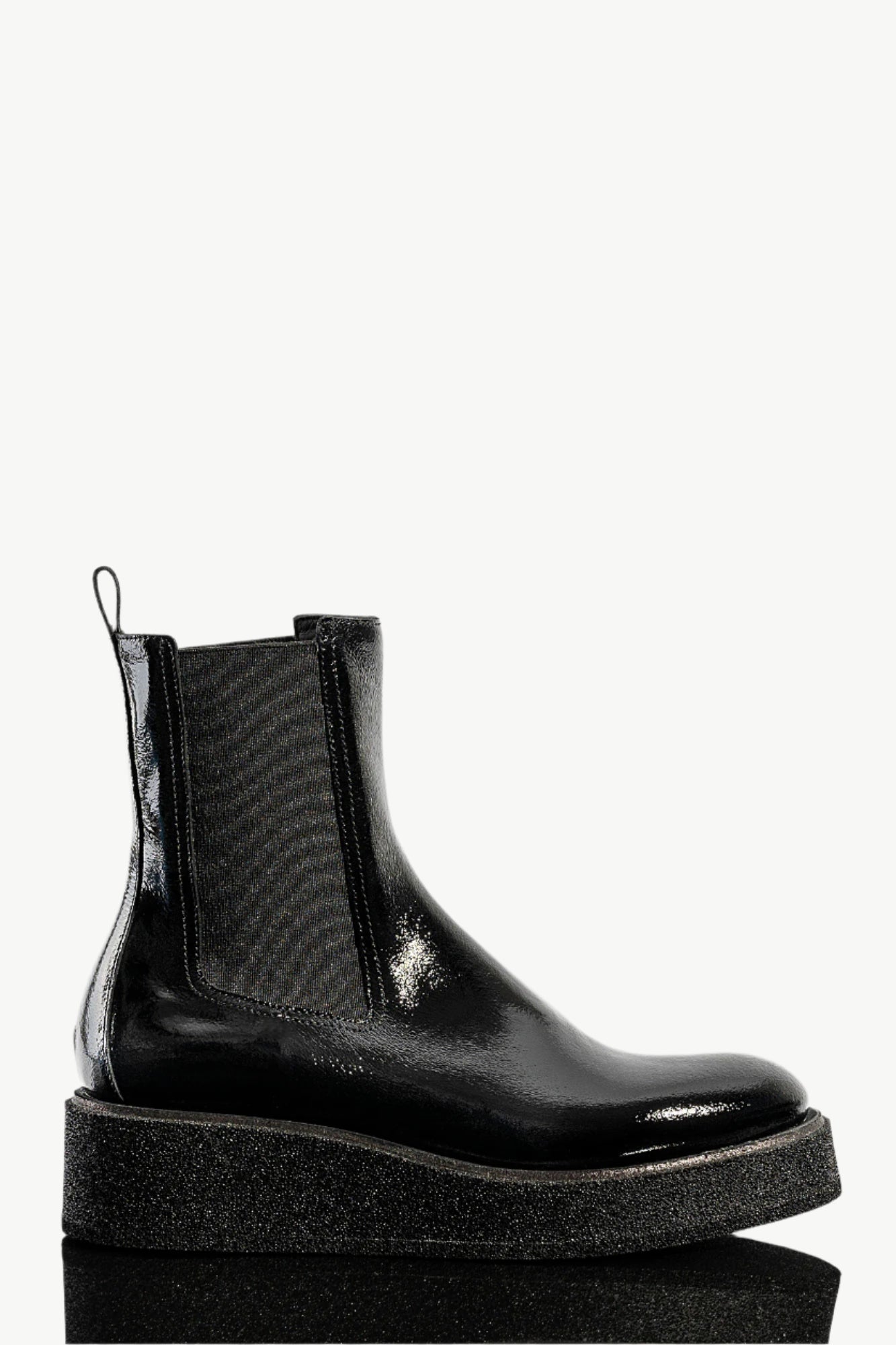 Manila Boot 405 | Black Patent Leather
